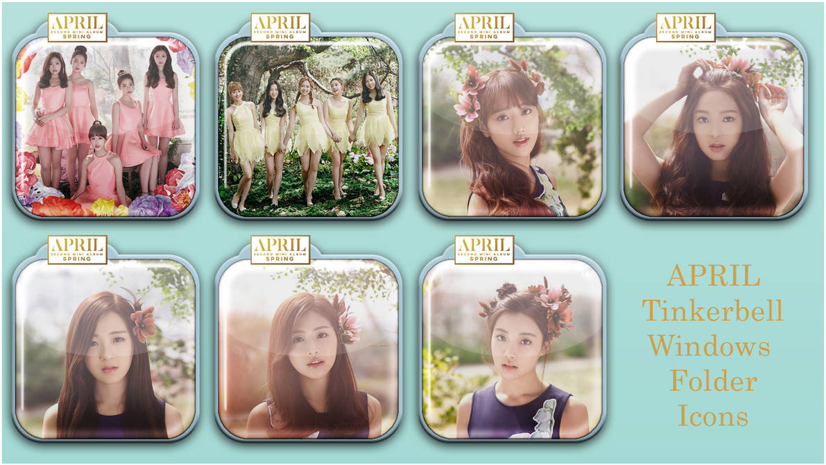 April Tinkerbell Windows Folder Icons by MissCatieVIPBekah on DeviantArt