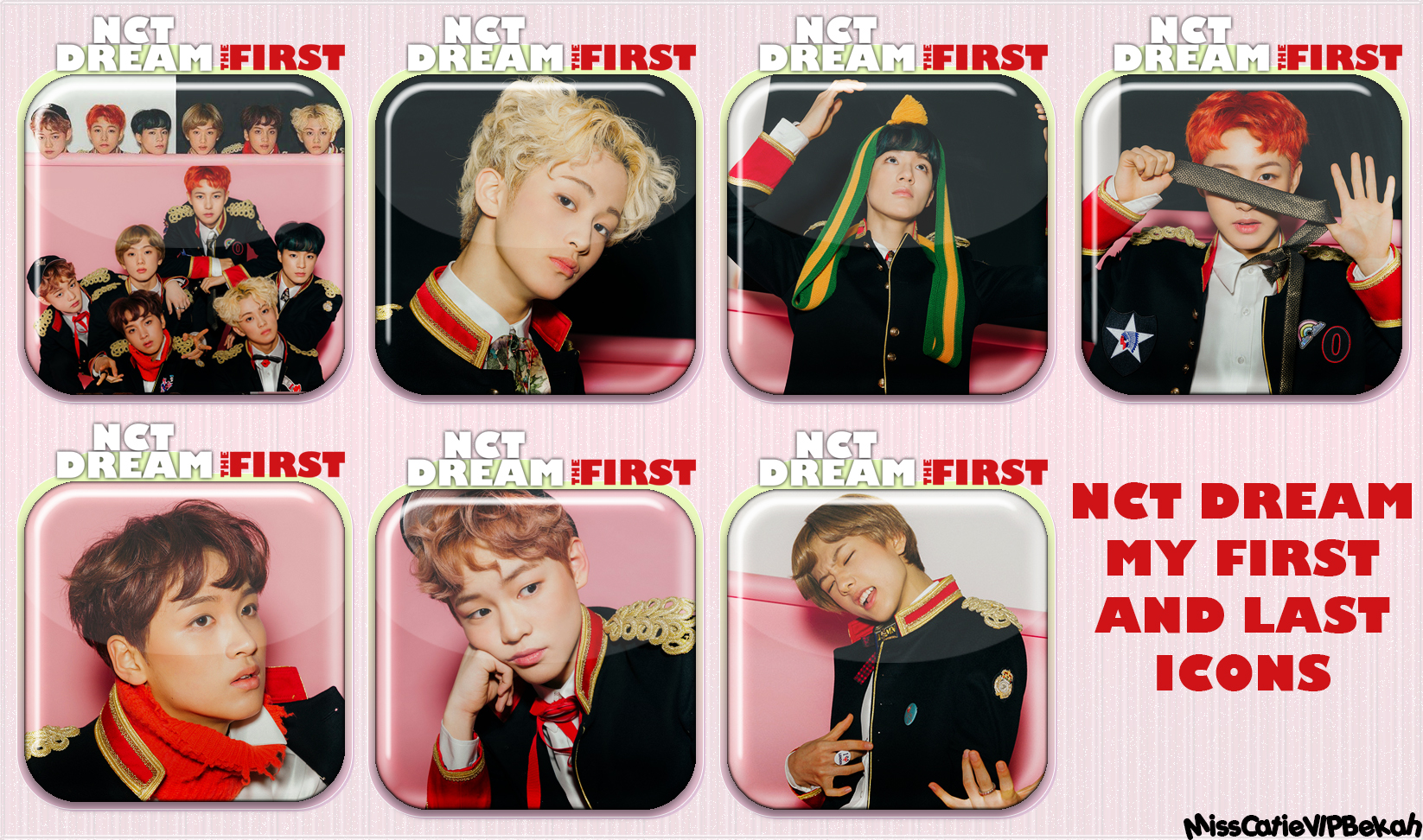 NCT DREAM My First and Last Icons by MissCatieVIPBekah on DeviantArt