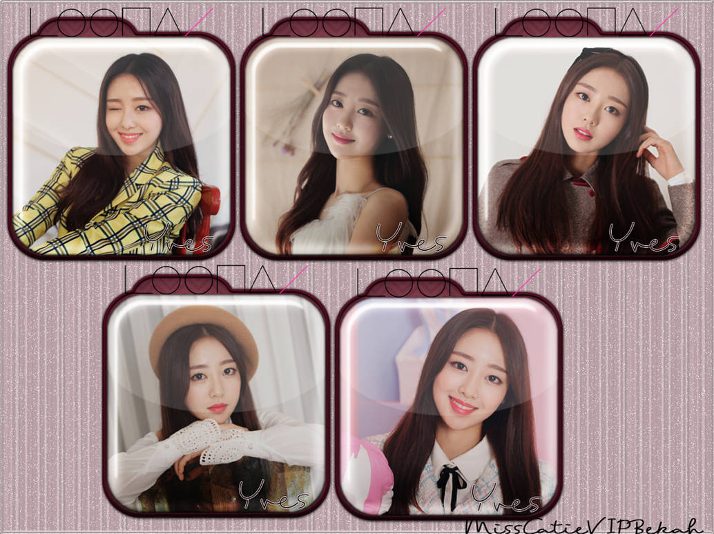 LOONA Yves Icons by MissCatieVIPBekah on DeviantArt