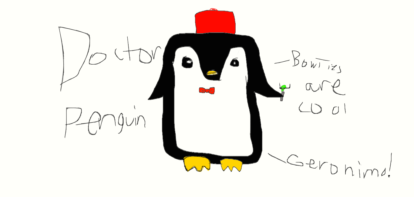 doctor......penguin? by huntressjao on DeviantArt
