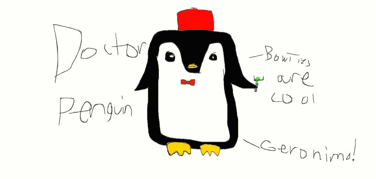 doctor......penguin? by huntressjao on DeviantArt