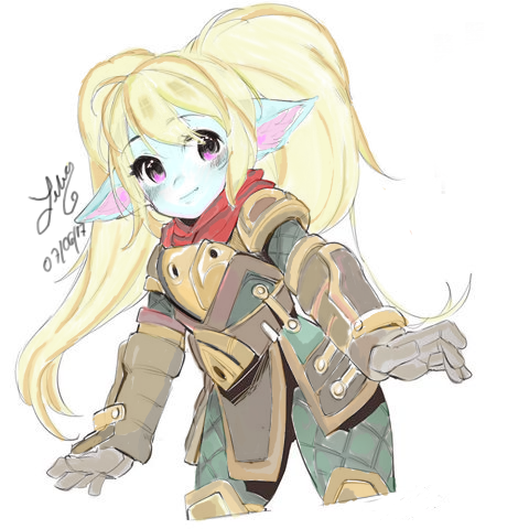 Poppy (League of legends) by LiLiSpecialAnime on DeviantArt