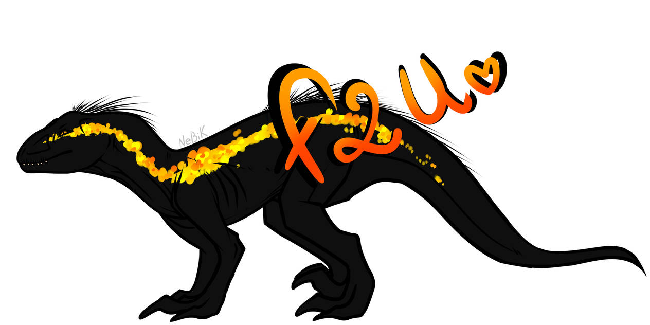 f2u indoraptor base by MaybeDeath on DeviantArt