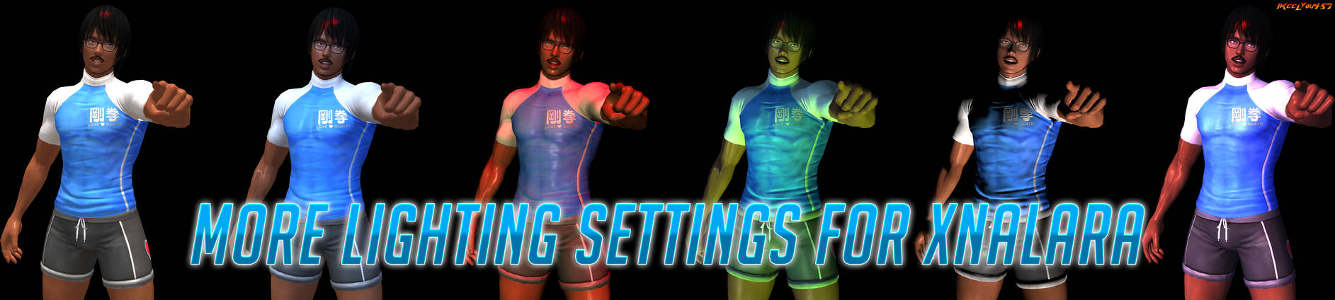 More Lighting Settings for XNALara! by IKeelYou457 on DeviantArt