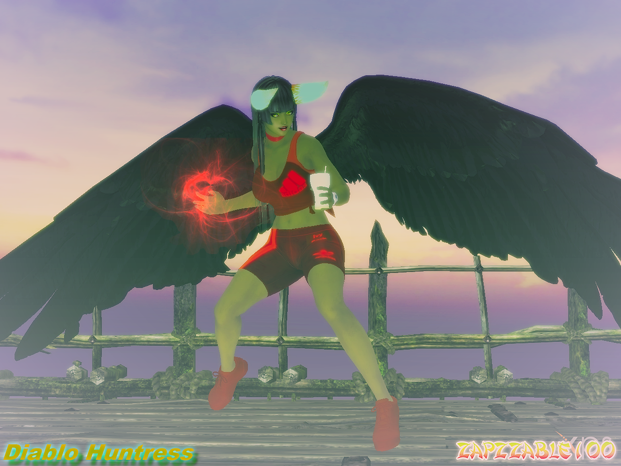 Diablo Huntress Noembelu by Zapzz-100 on DeviantArt