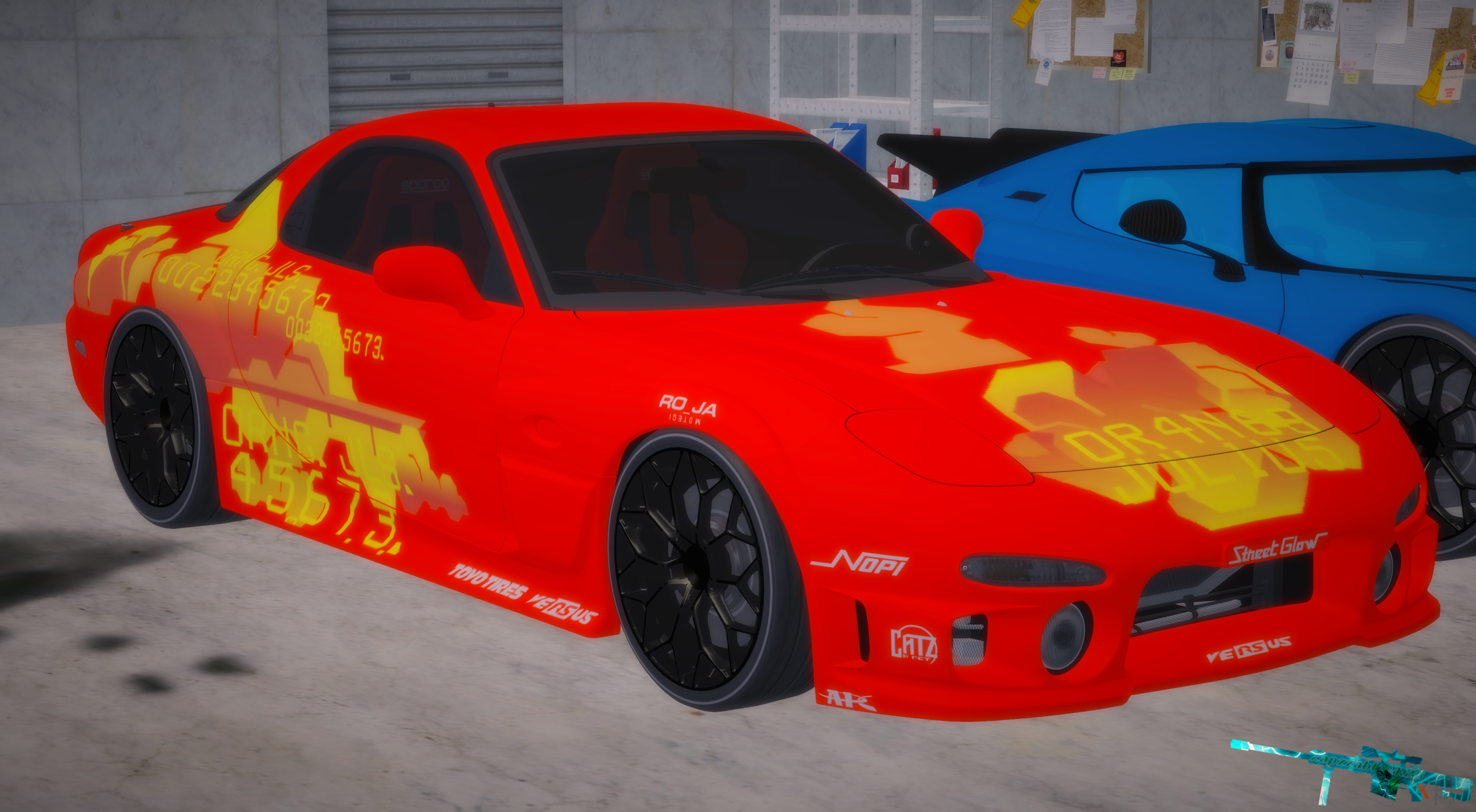 Mazda RX-7 (Fast And Furious Edition) by Zapzzable2K25 on DeviantArt