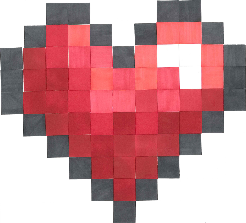 Pixel Heart by Cannibal--Muffin on DeviantArt