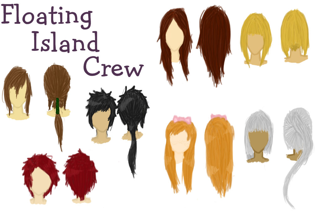 Floating Island Crew Hair by solfeggioninja on DeviantArt