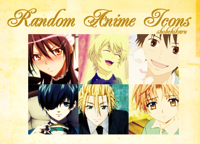 Anime Icons by shobehikaru on DeviantArt