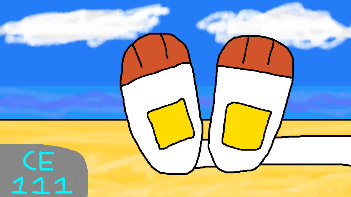 Relaxing Scorbunny Feet on the Beach by Cyanesque111 on DeviantArt