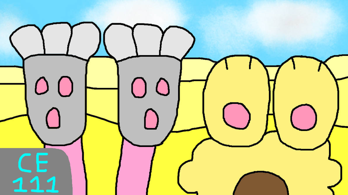 Babs Bunny And Bunearys Feet In The Air By Cyanesque111 On Deviantart