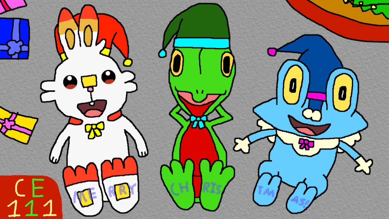 Merry Christmas from the Hypnofeet Trio! by Cyanesque111 on DeviantArt