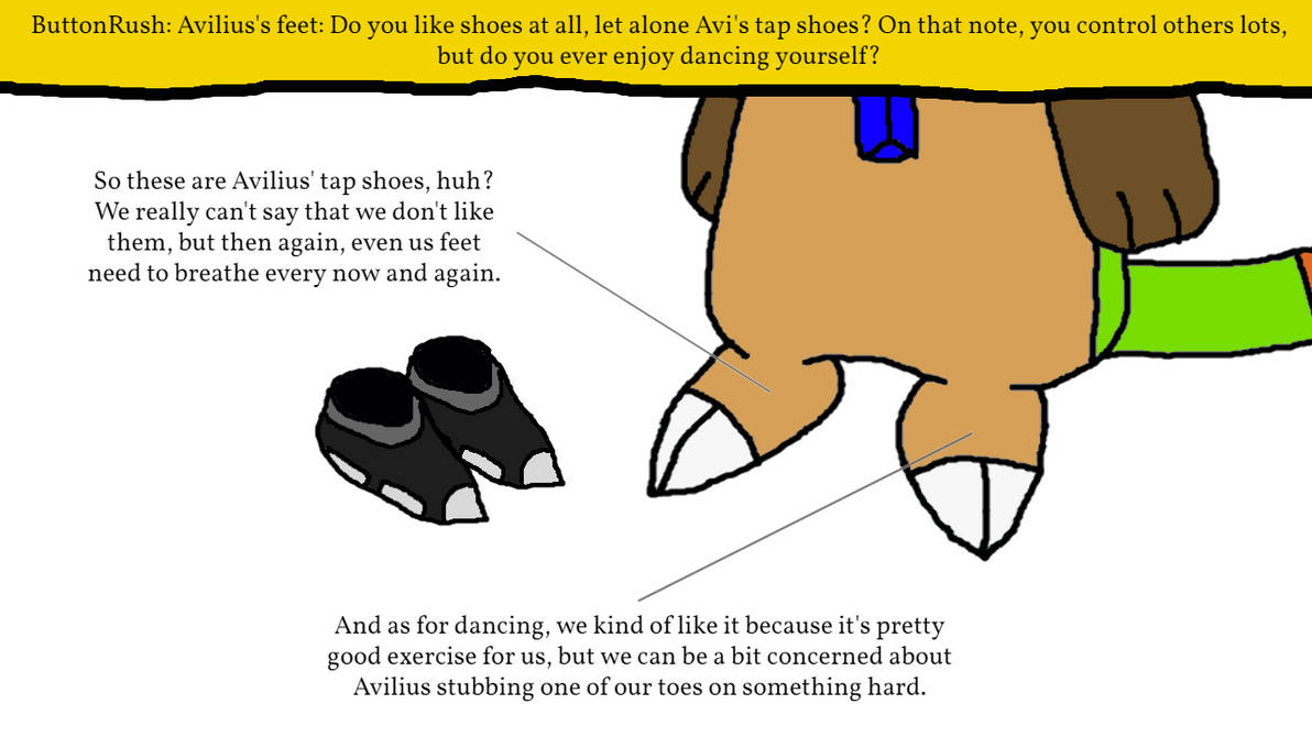 Ask My OCs' Feet #31 by Cyanesque111 on DeviantArt