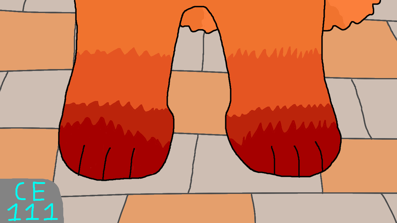 Mei Lee's Red Panda Feet by Cyanesque111 on DeviantArt