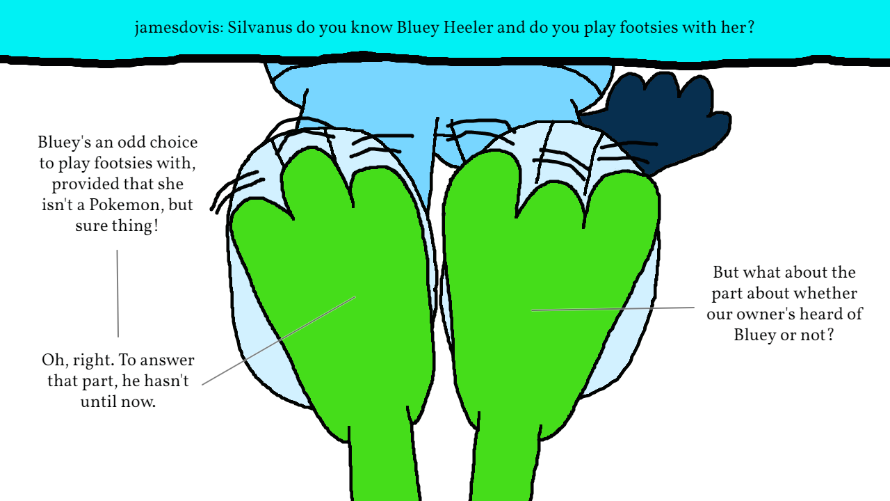 Ask My OCs' Feet #82 by Cyanesque111 on DeviantArt