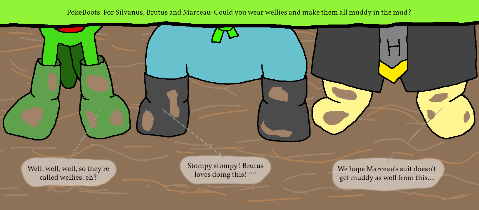 Ask My OCs' Feet #101 by Cyanesque111 on DeviantArt