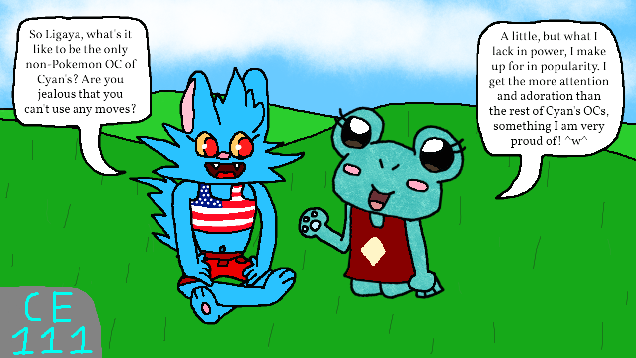 American Wolf and Filipino Frog by Cyanesque111 on DeviantArt