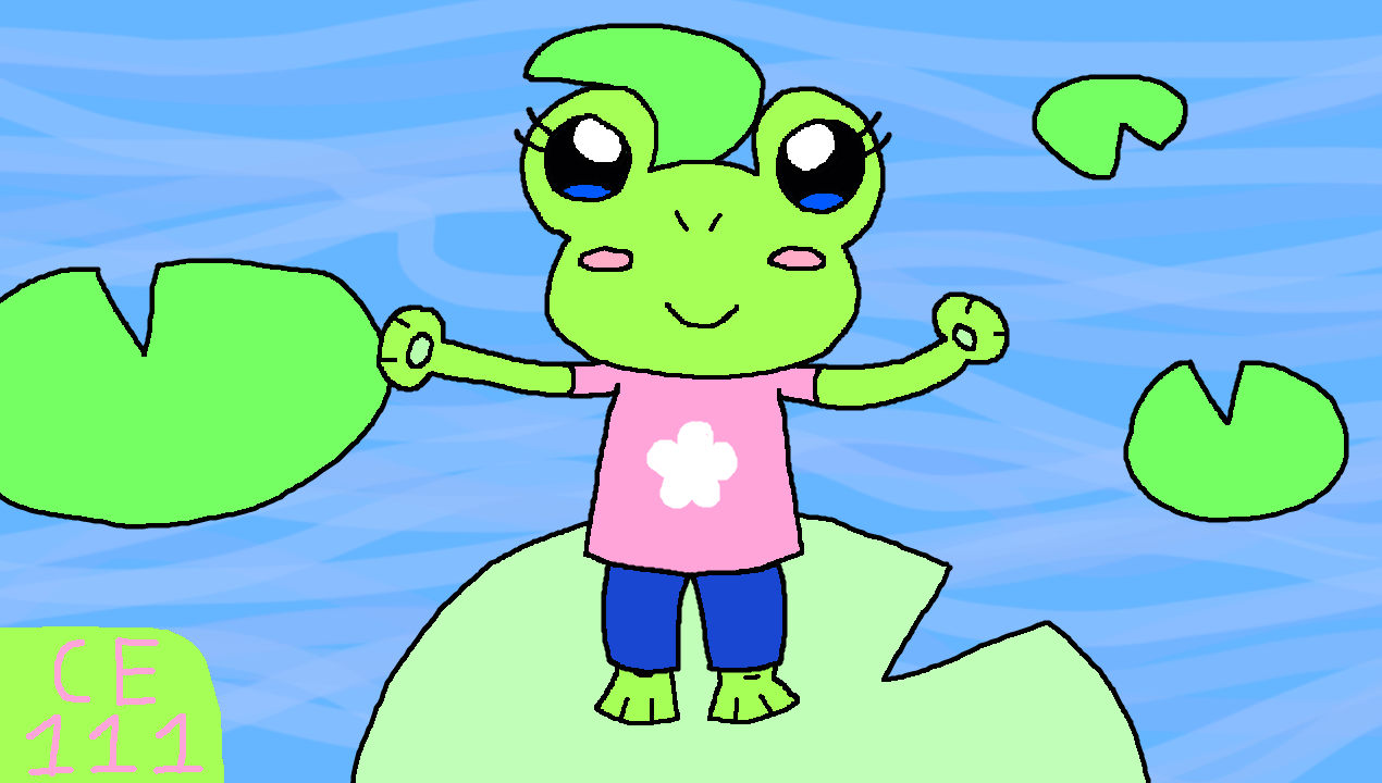Lily the Frog by Cyanesque111 on DeviantArt