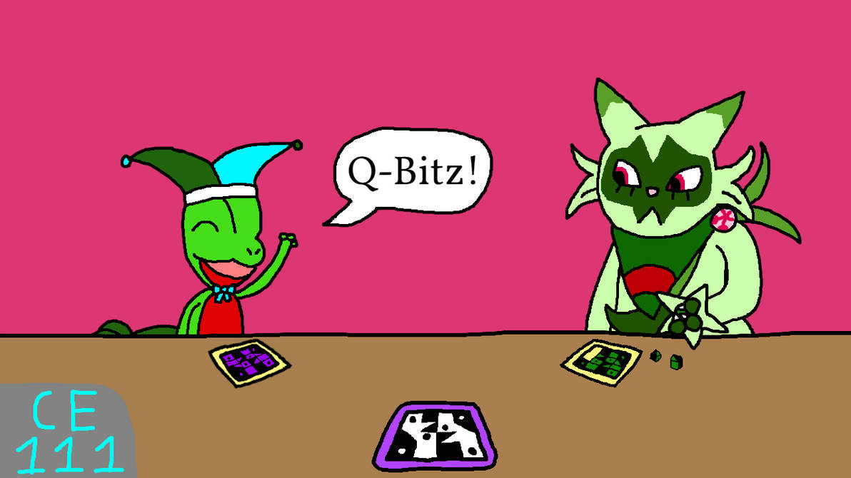 Q-Bitz by Cyanesque111 on DeviantArt