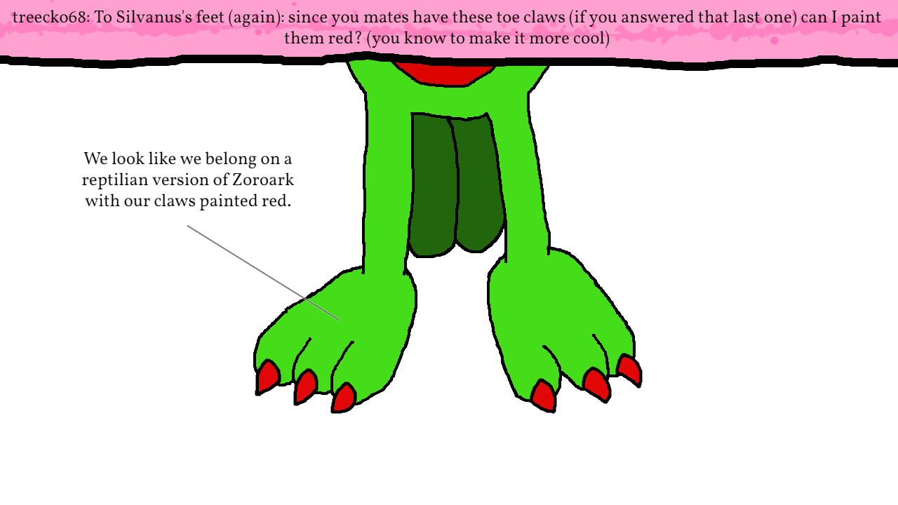 Ask My OCs' Feet #246 by Cyanesque111 on DeviantArt