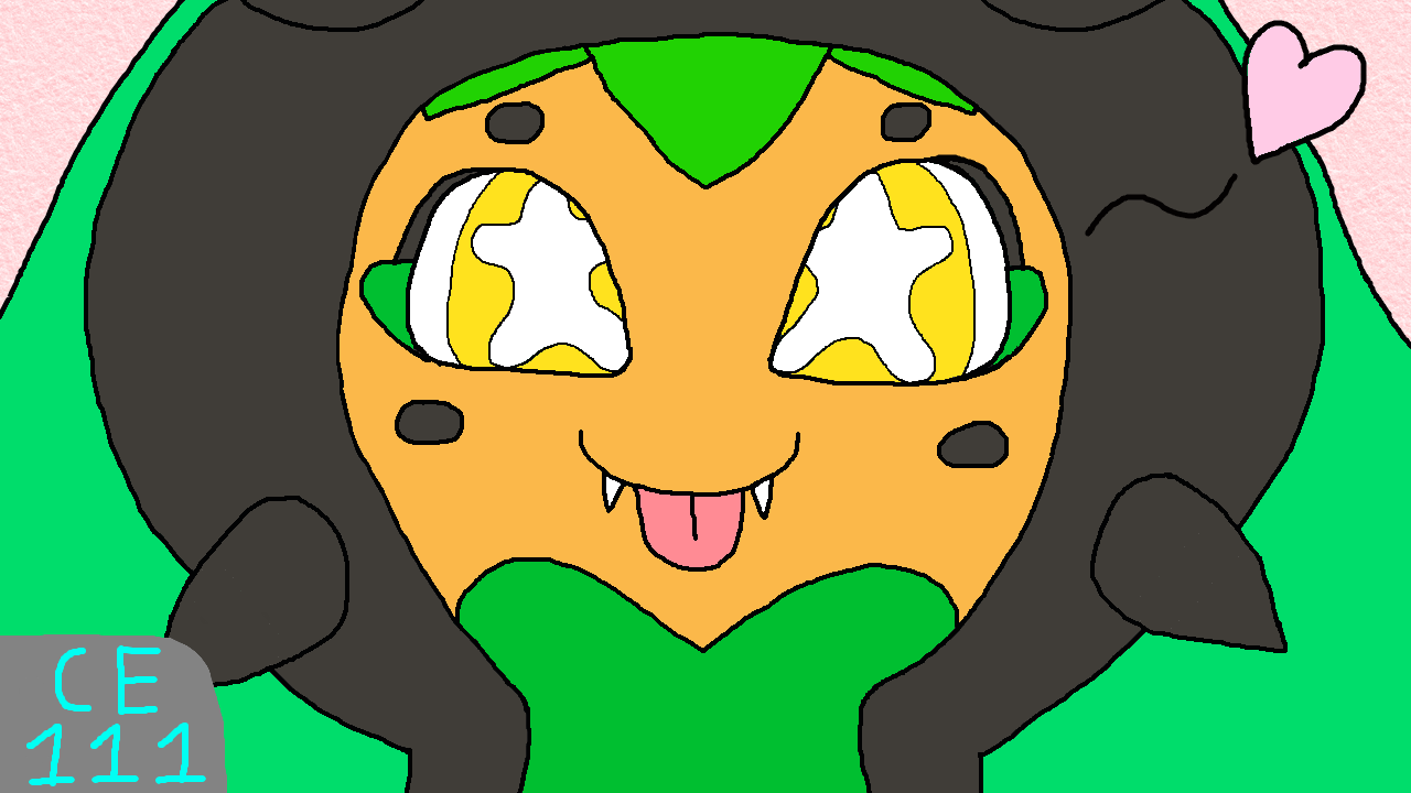 Ogerpon Blep by Cyanesque111 on DeviantArt