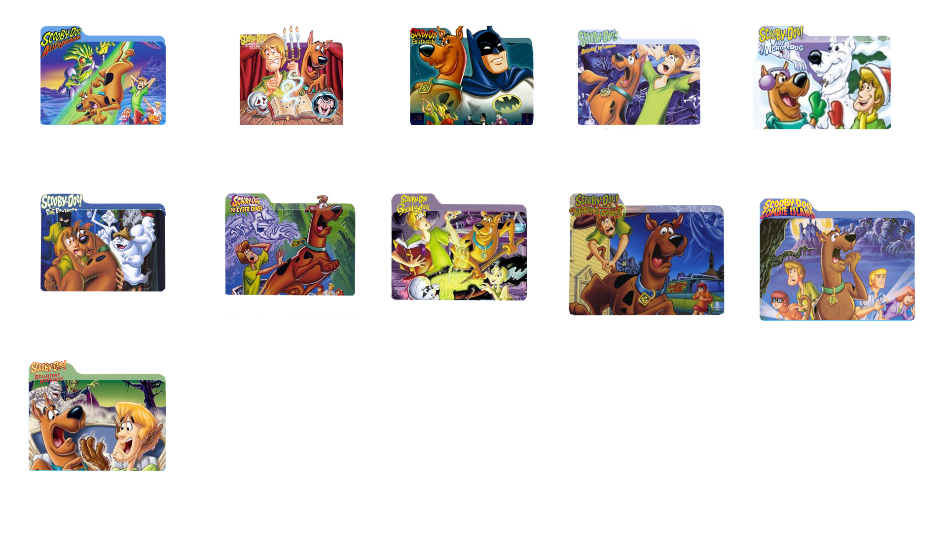Scooby Doo Original Movie Icons by parkerrwhite on DeviantArt