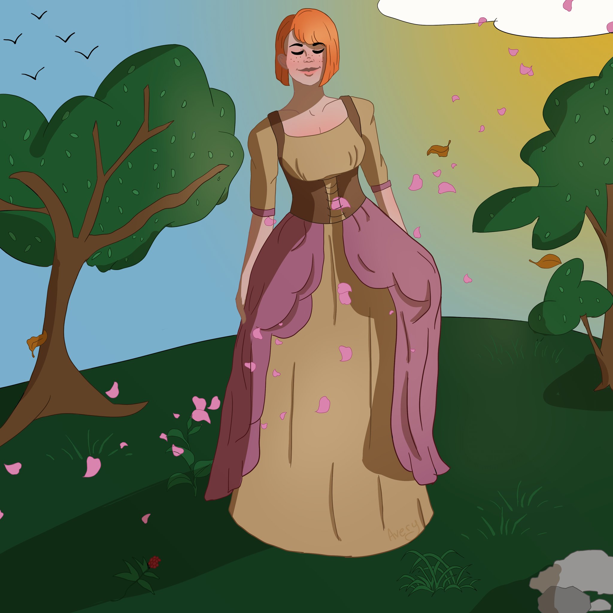 Ally in Spring by AveryAttack on DeviantArt
