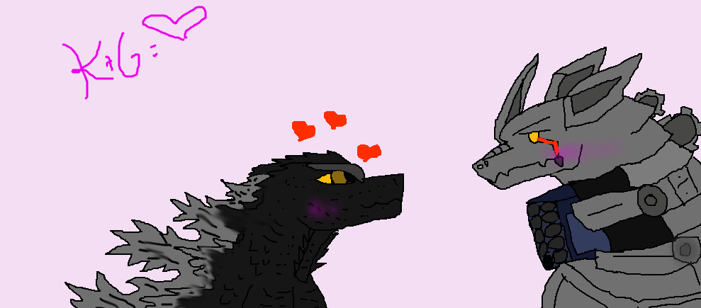 Godzilla Vs Kiryu And Mothra