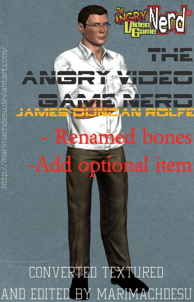 The Angry Video Game Nerd - James Duncan Rolfe by MarimachDesu on ...