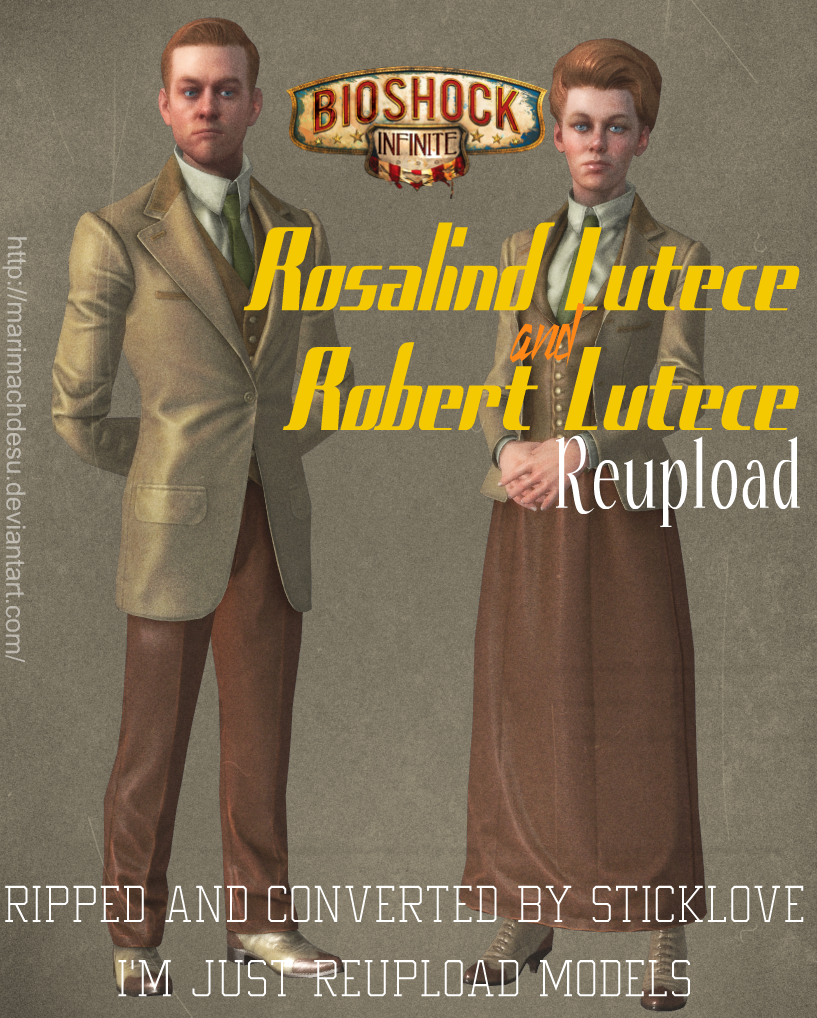 BioShock Infinite - Lutece Twins by MarimachDesu on DeviantArt