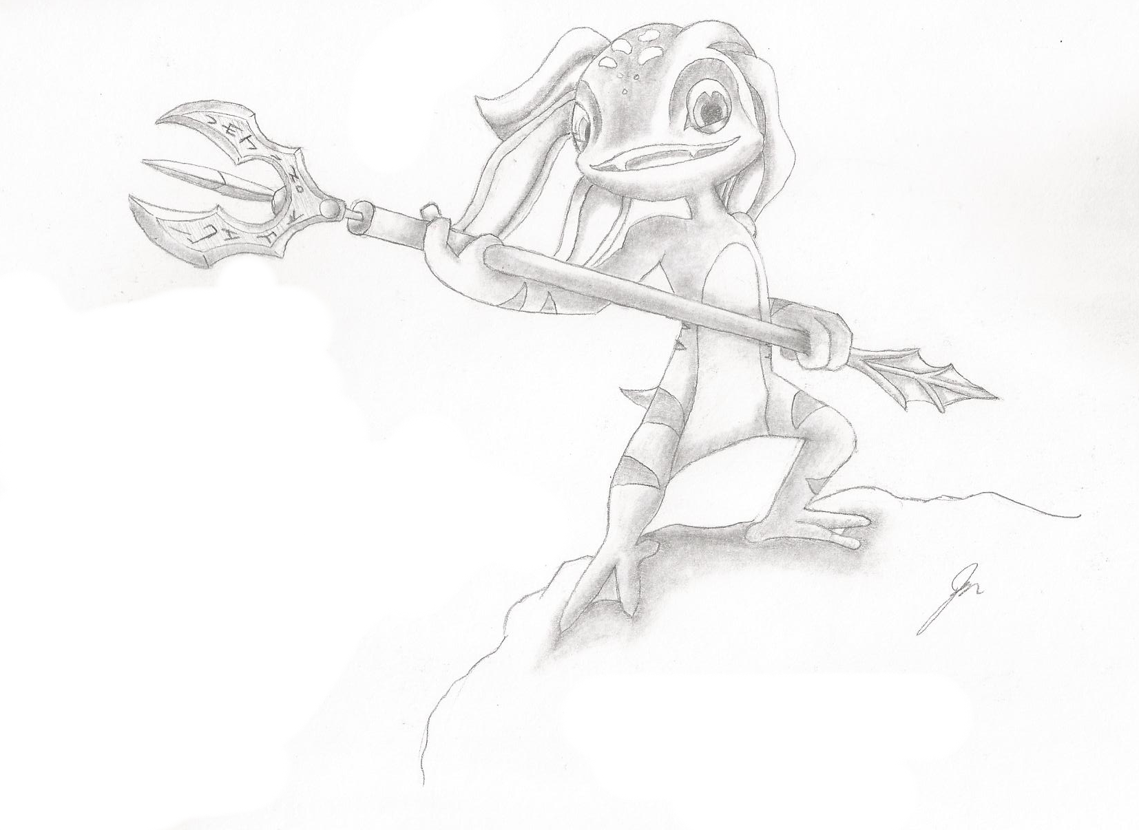 Fizz Fan Art (Sketch) by Kingroixd on DeviantArt