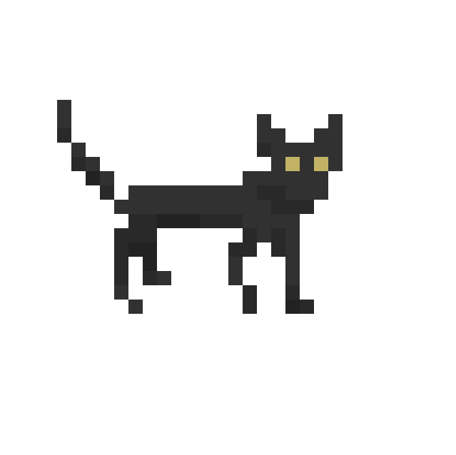 Pixel Art GIF - Cat idle by BlurredMirror on DeviantArt