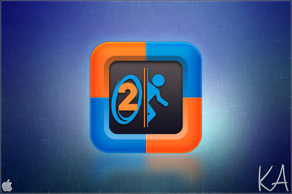 Portal 2 icon by AaronOlive on DeviantArt