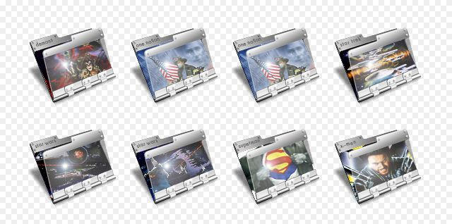 Metal and Glass Art Folders by titanpsp on DeviantArt