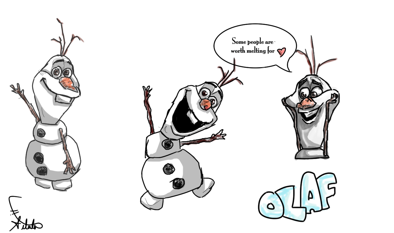 Olaf Doodles by Chatoyant11 on DeviantArt