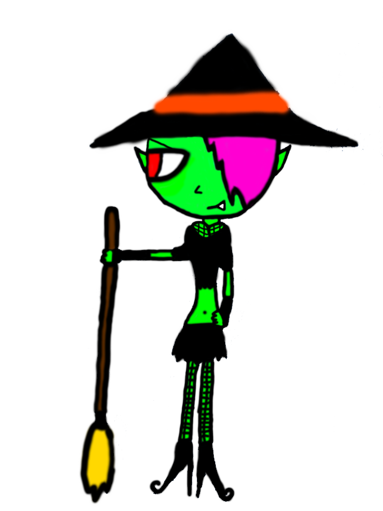 Zoey the Witch by Shadowflame669 on DeviantArt