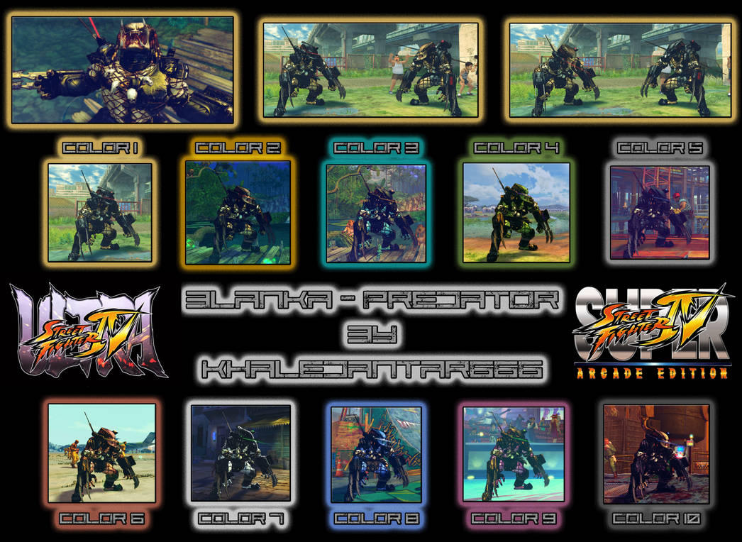 USF4 Predator by khaledantar666-Direct to install by MANNY452 on DeviantArt