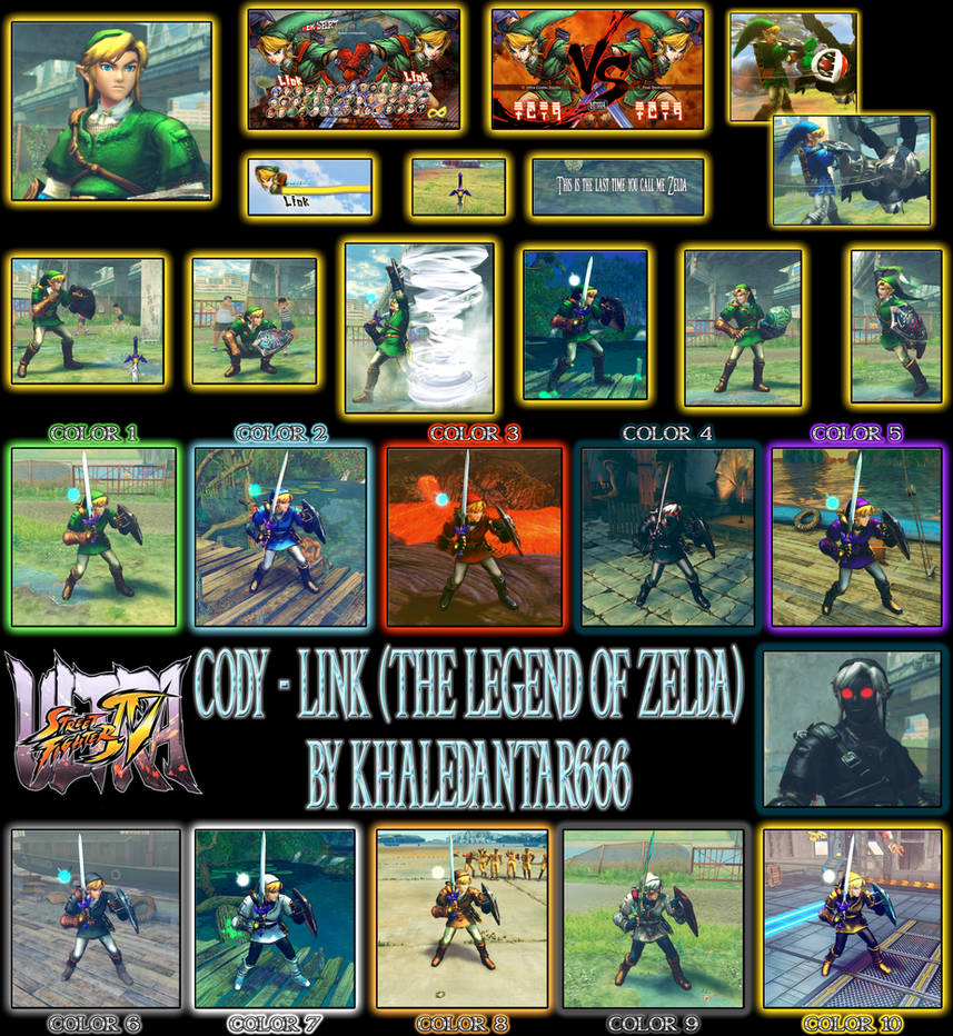 USF4 Link by Khaledantar666 (re-uploaded) by MANNY452 on DeviantArt