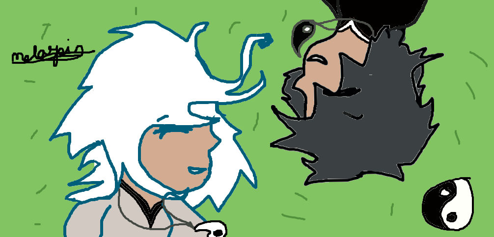 Humanized Ying Yang - If we were friends.. by mister-eeg on DeviantArt