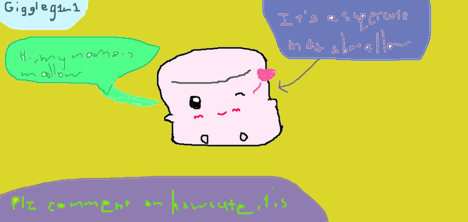marshmallow chibi by giggleg1r1 on DeviantArt