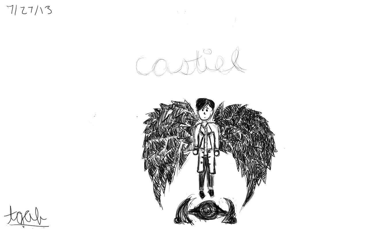 Castiel by Togallifreyandbeyond on DeviantArt