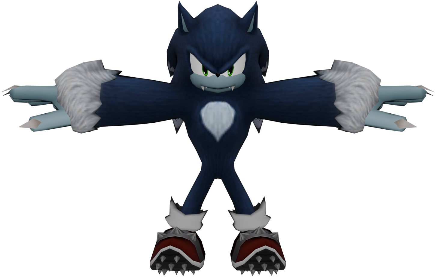 Sonic the Werehog (Mobile, Speed Battle) Model by Jrose1234 on DeviantArt