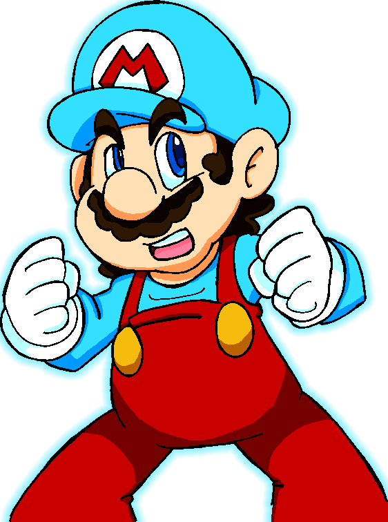 Ice Mario by artsy-mii on DeviantArt