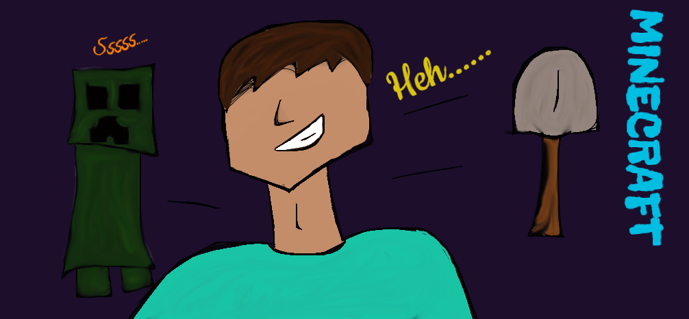 Minecraft Sketch by MissyDeWhale on DeviantArt
