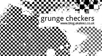 Grunge checkers brushes by akaleez88 on DeviantArt