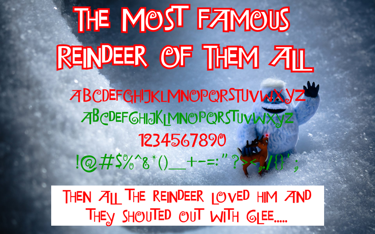 The Most Famous Reindeer Of Them All by TheBitchIsBack420 on DeviantArt