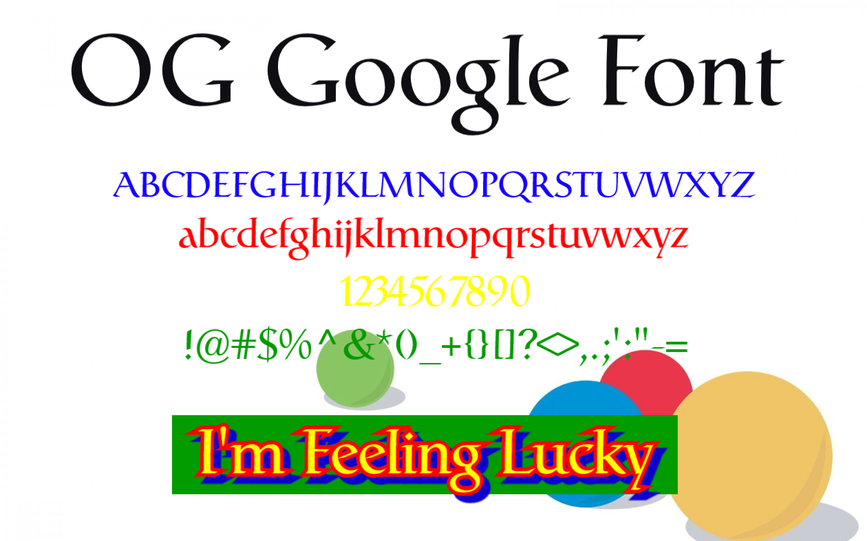 OG Goolge Font by TheBitchIsBack420 on DeviantArt