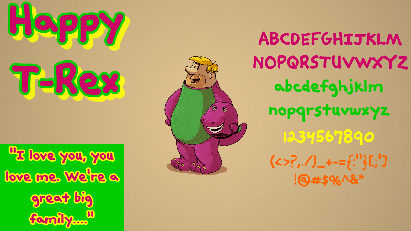 Happy T-Rex by TheBitchIsBack420 on DeviantArt