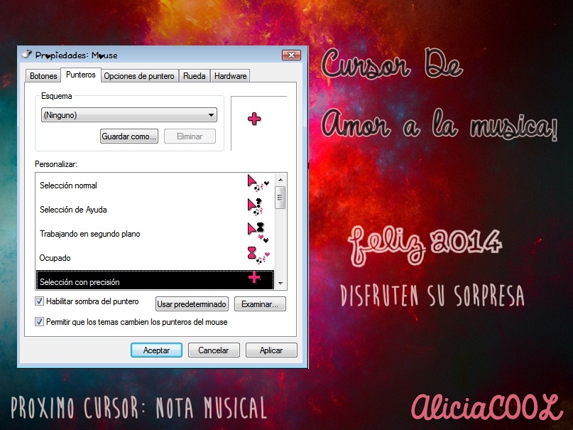 Cursor amo la musica by AliciaC00L on DeviantArt