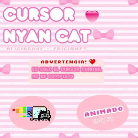 Nyan Cat Cursor By Alicia-C00L by AliciaC00L on DeviantArt